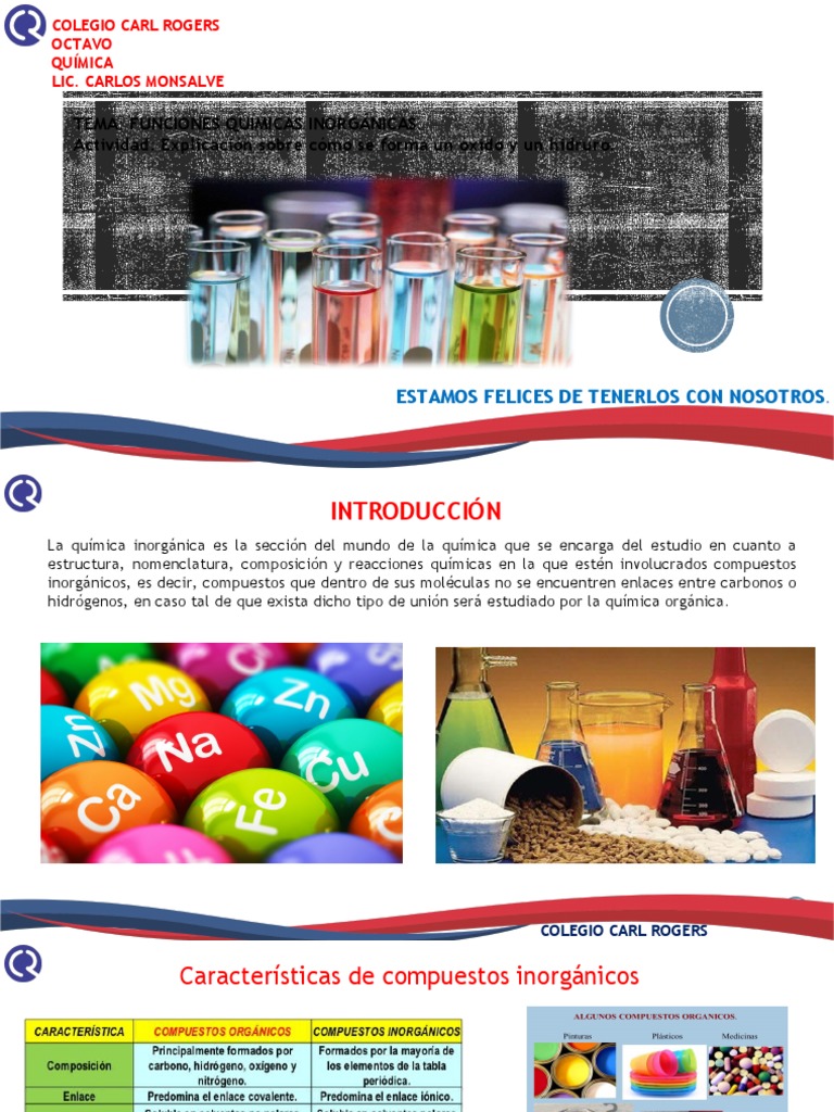 8 - Inorganica | PDF | Óxido | Elementos químicos