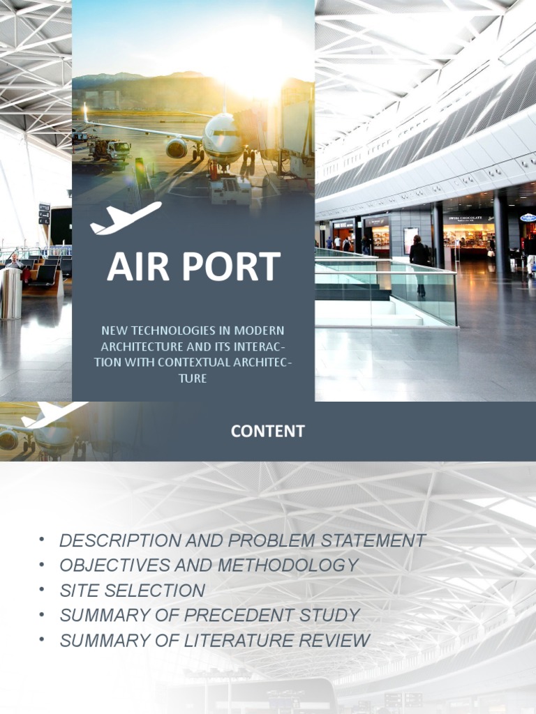 Airport Thesis Mid Term | PDF | Airport