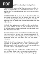 Daily Five Weekly Record 15 Spelling Words | PDF