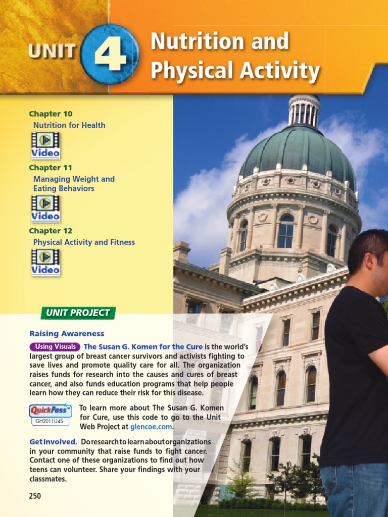 Nutrition and Physical Activity: Nutrition Fo R Health | PDF | Wellness