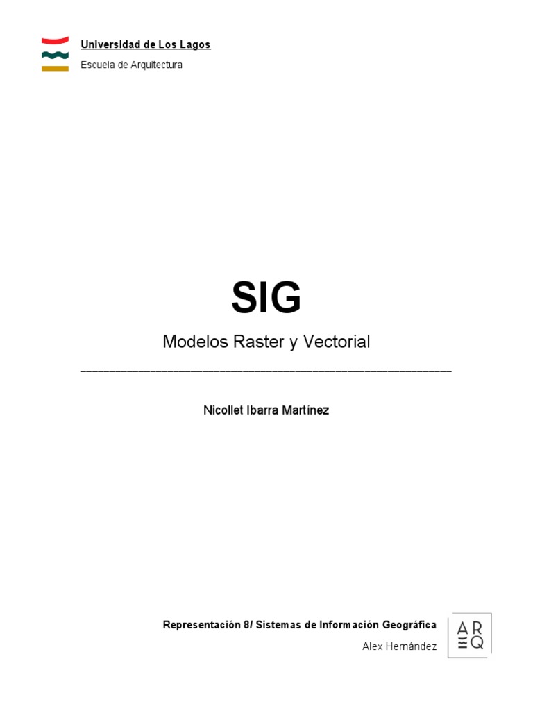 SIG - Raster y Vectorial | PDF | Sistema de información geográfica ...