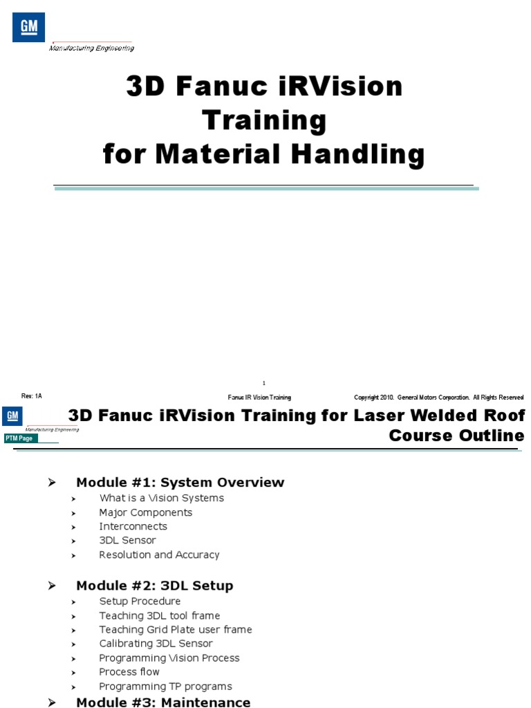 Training Class 3 DL Material Handling | PDF | Pixel | Infrared