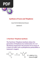 Paal-Knorr Synthesis | PDF | Unit Processes | Chemistry