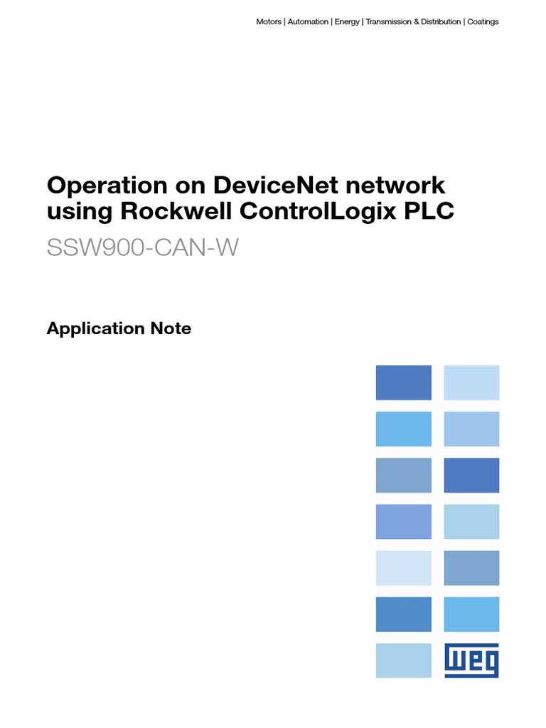 Operation On Devicenet Network Using Rockwell Controllogix PLC | PDF | Input/Output ...