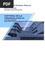 La Escuela Ecléctica en Criminología | PDF | Criminología | Positivismo