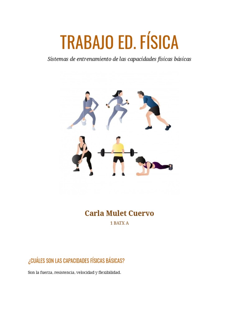 Ed Física | PDF | Flexibilidad (anatomía)
