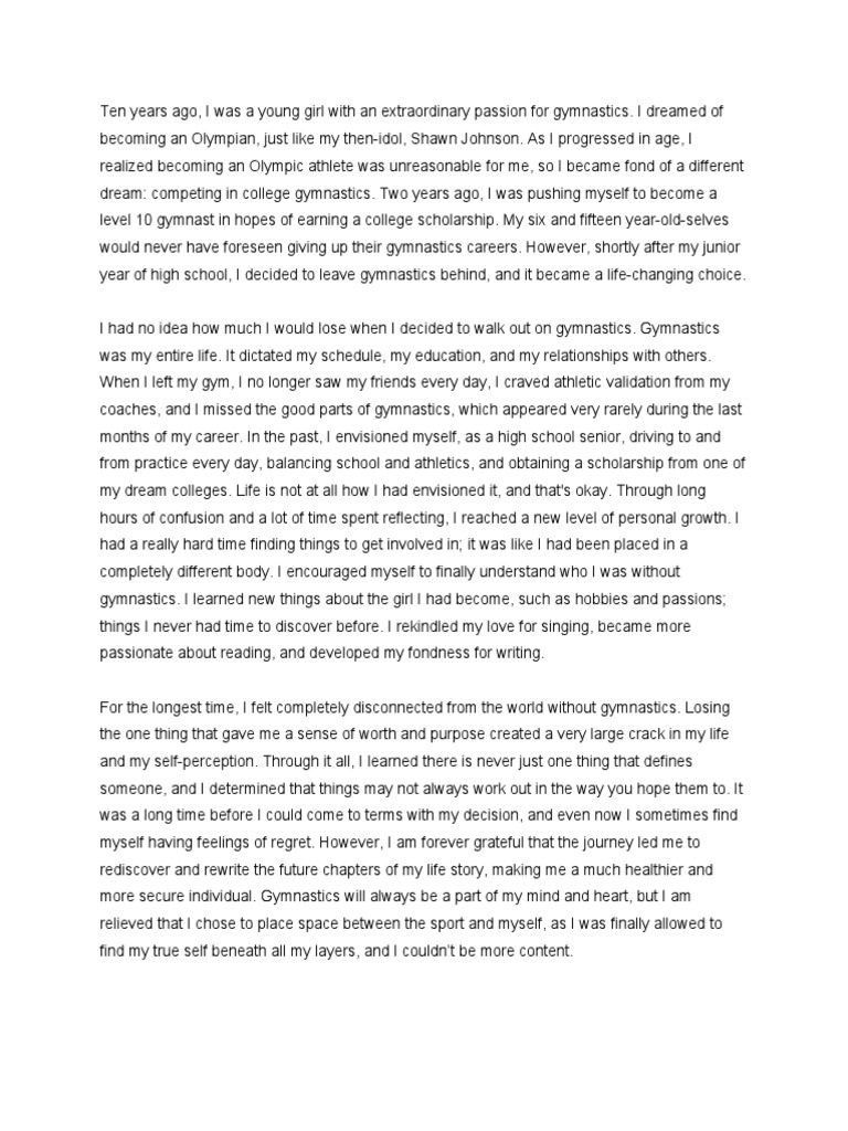 Revised Personal Statement 16 | PDF