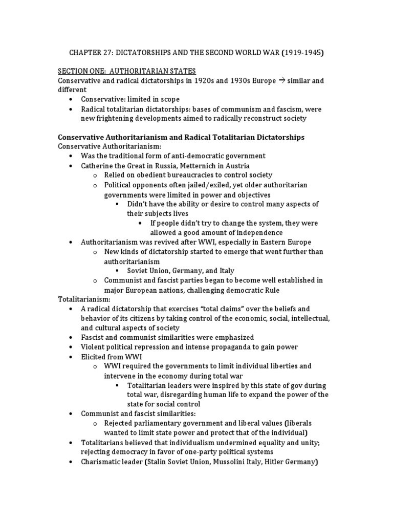 Chapter 27: World War 2 | PDF | Communism | Soviet Union
