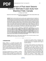 5 - Seismic Inversin Workflow | PDF