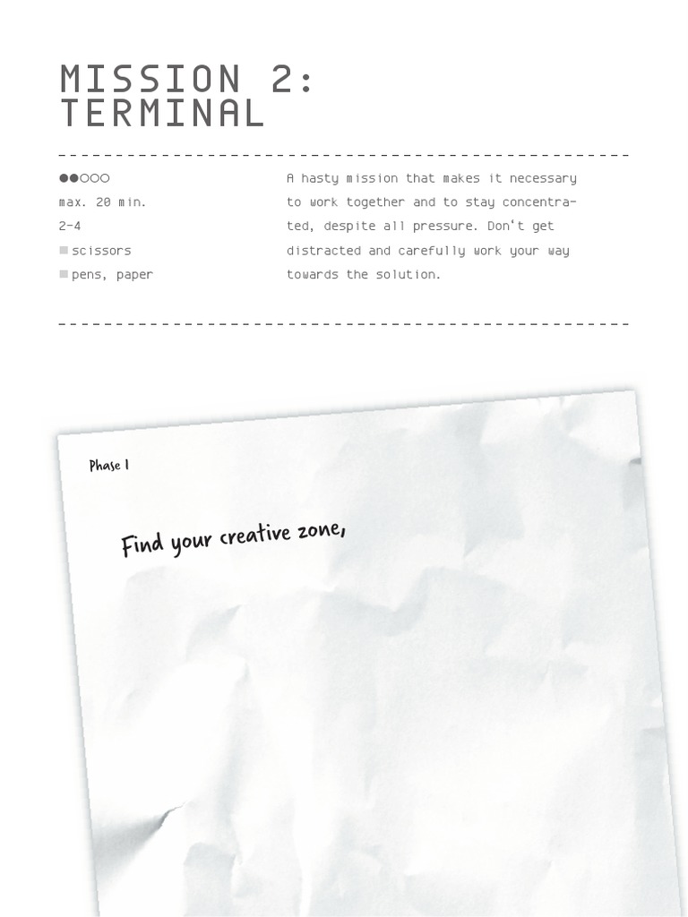 Mission 2: Terminal | PDF