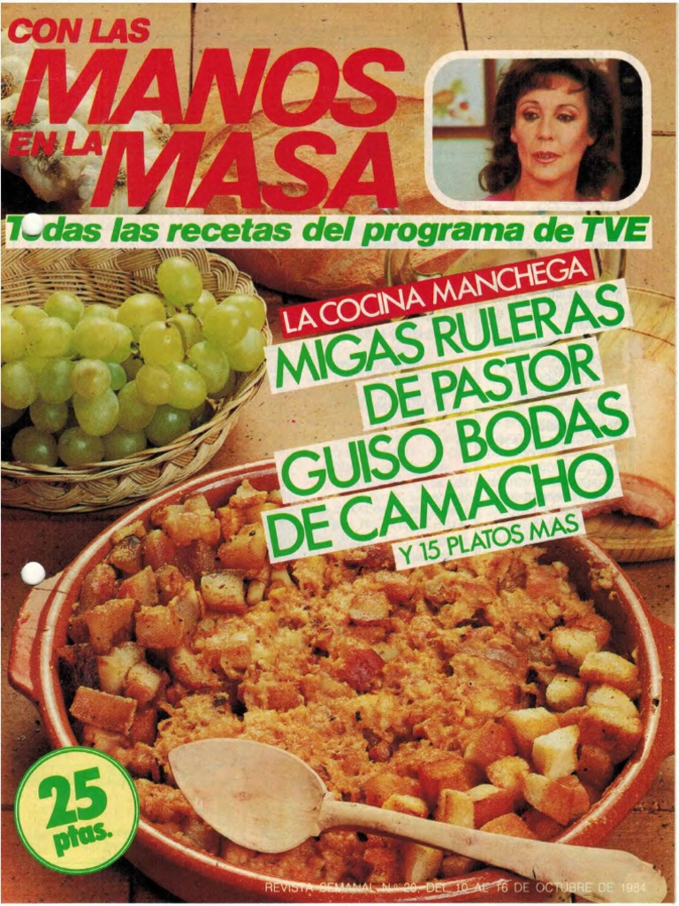 Recetas de Cocina Manchega Tradicional | PDF | Panes | Sopa de pollo