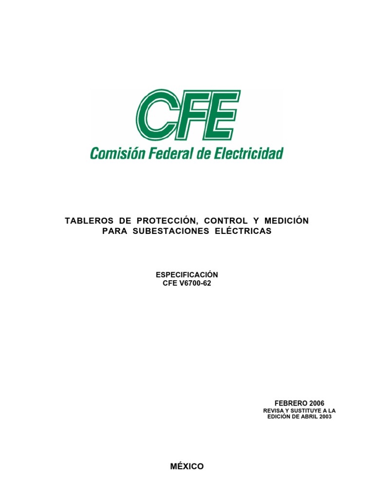 Tableros de Control | PDF | Subestacion electrica | Transformador
