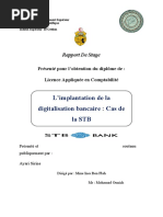 PFE La Digitalisation Des Banques Rania SABRI | PDF | Gestion de la ...