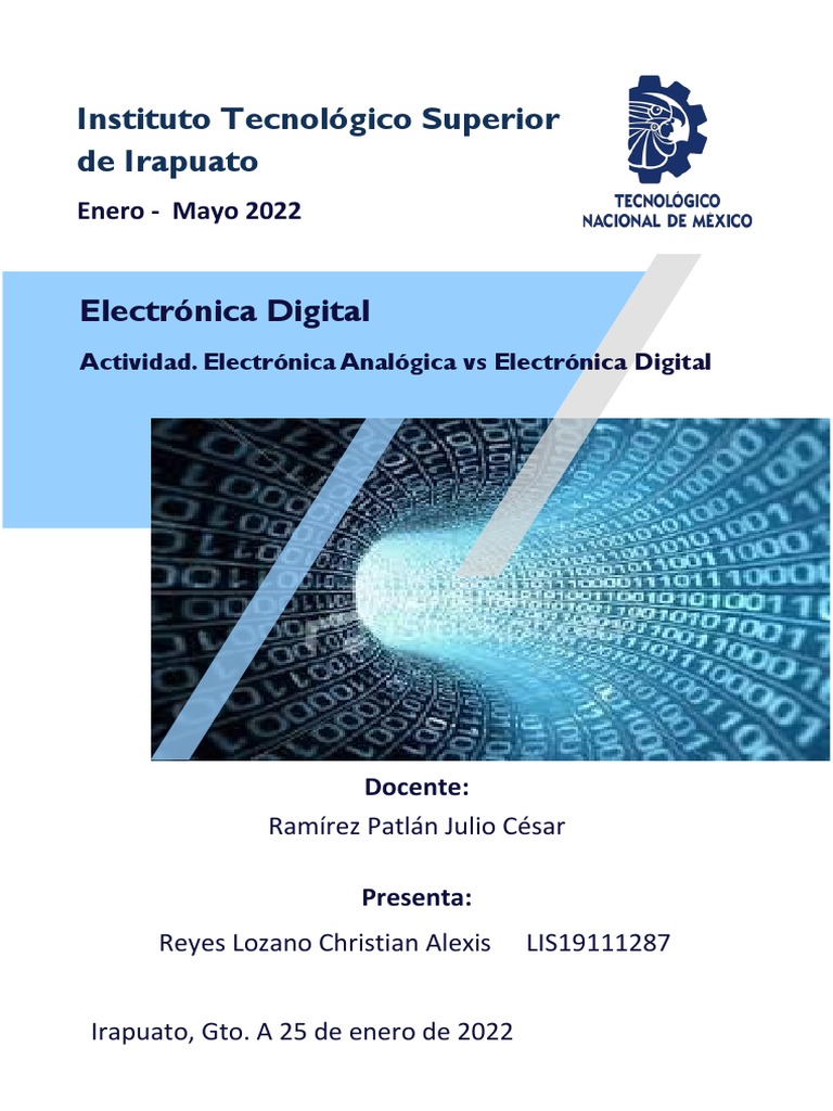 Tipos de Electrónica | PDF | Electrónica | Señal analoga