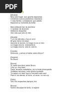 Letras y Temas de Encanto (Disney) | PDF