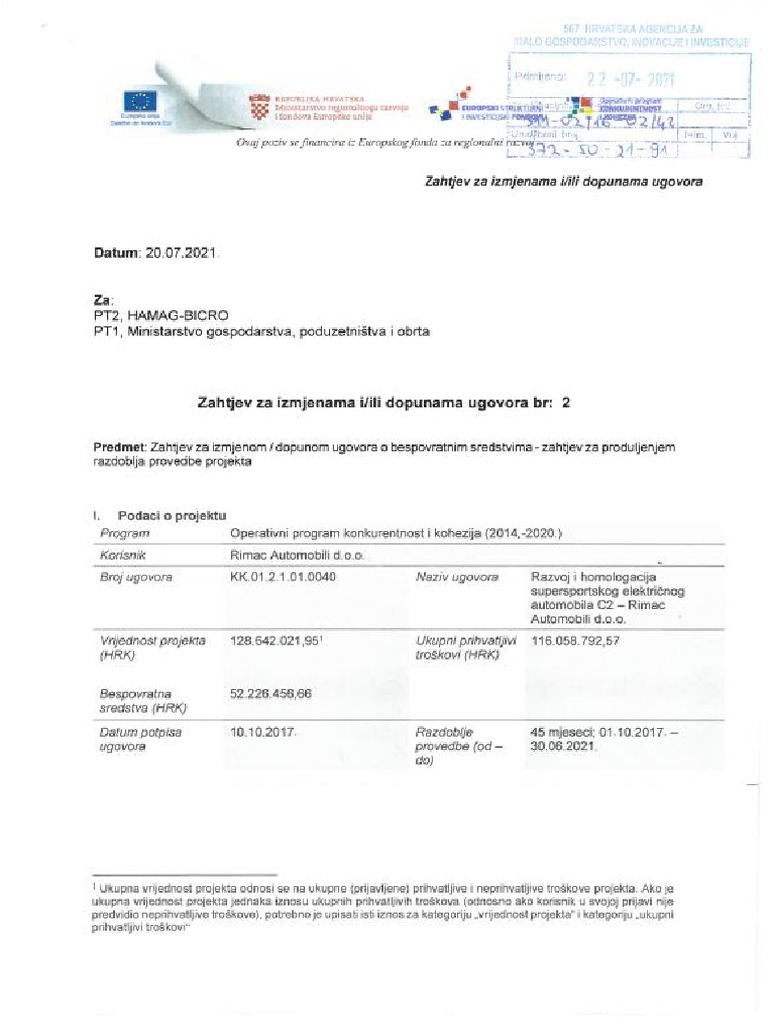Rimac Homologacija | PDF