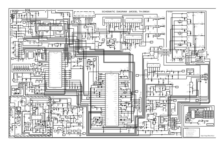 Chasis TH2983A - L6565 - LC8633XX-53Y9 - LA76818A - LA7841 - AN5265 | PDF