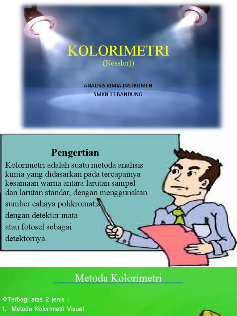 Metode Kolorimetri dan Tabung Nessler | PDF | Sains & Matematika