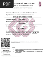 Carta Pasante | PDF