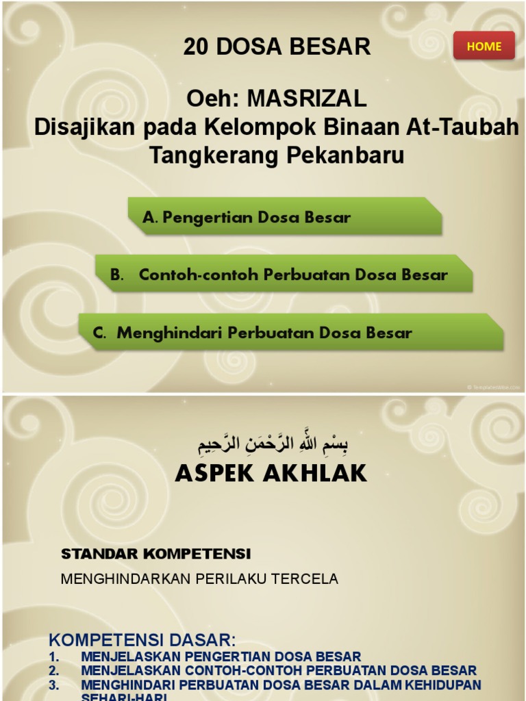 20 Dosa Besar | PDF