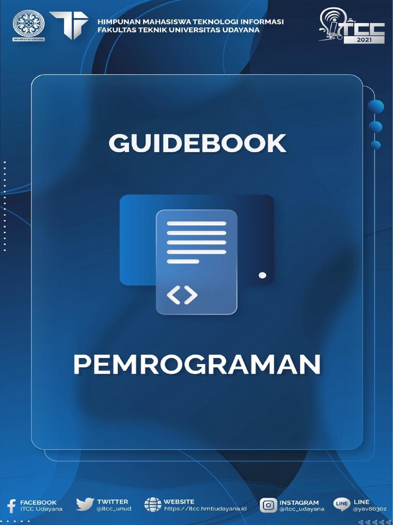 Guidebook Lomba Pemrograman Kategori SMASMK ITCC 2021 | PDF | Komputer
