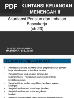 Edisi 1 PANDUAN LENGKAP PERHITUNGAN IMBALAN KERJA PSAK 24 PSAK 219 | PDF