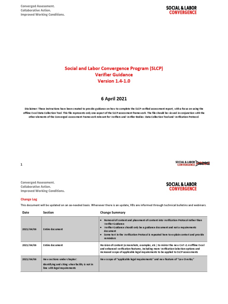 Verifier Guidance v1.4-1.0 | PDF | Verification And Validation ...