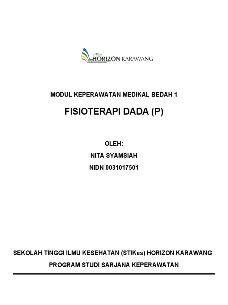 Fisioterapi Dada | PDF