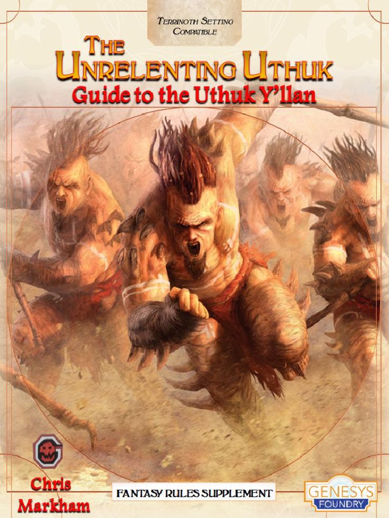 Unrelenting Uthuk | PDF | Elf (Dungeons & Dragons) | Demons
