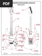 Printable Fender Telecaster Headstock Template | PDF