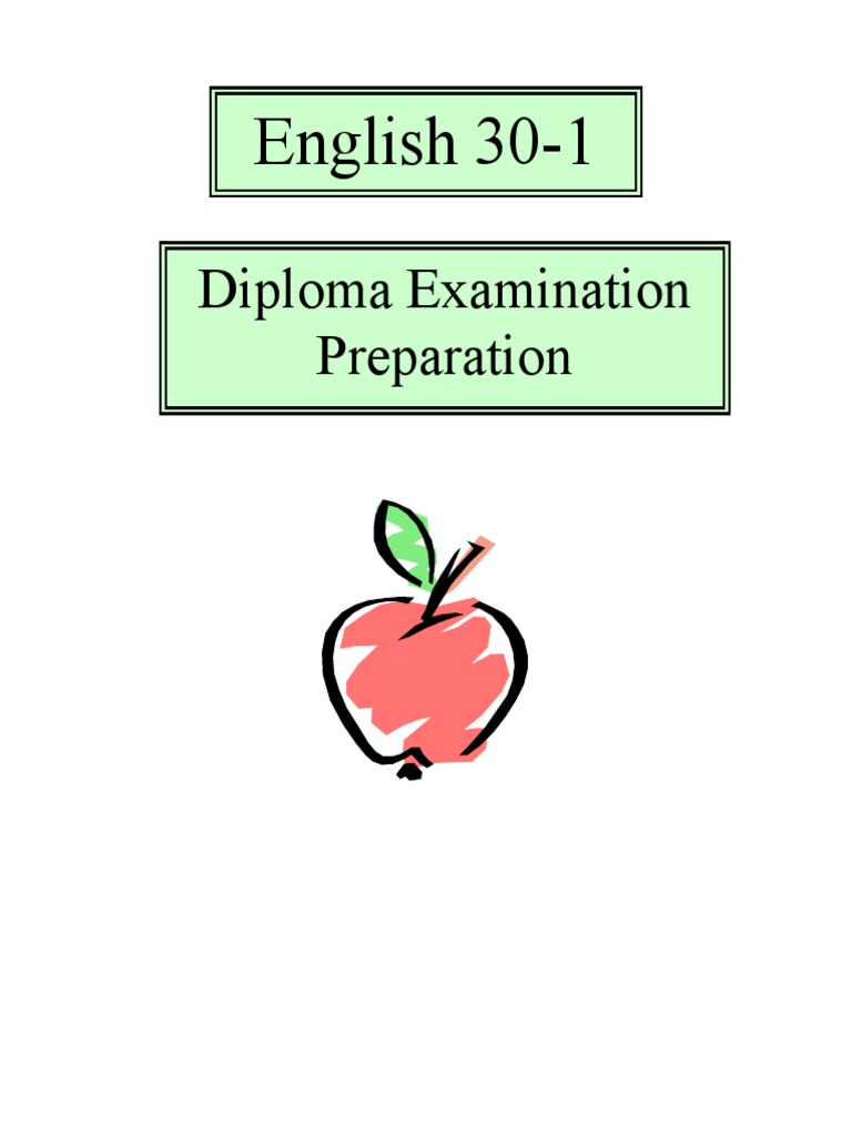 30-1 Diploma Exam Prep Booklet | PDF | Test (Assessment) | Courage