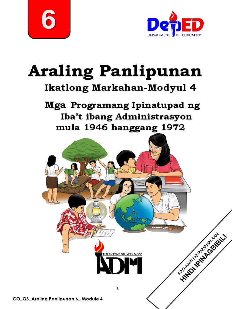 Ap6 Q3 Modyul4 | PDF