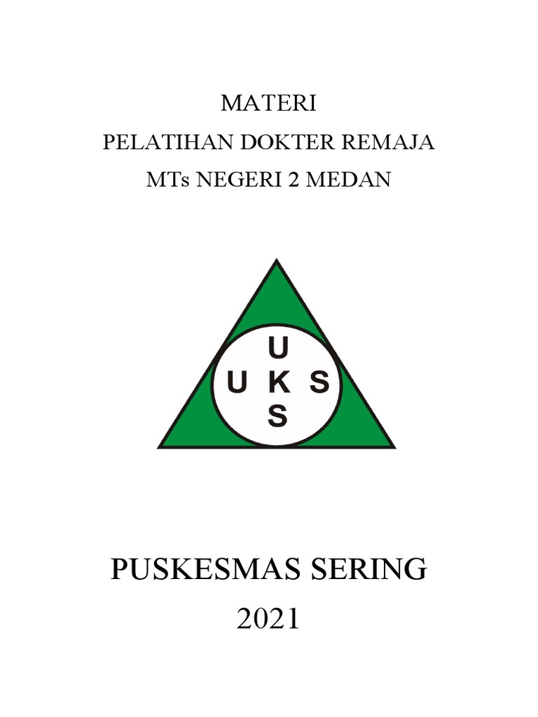 Cover Materi Uks Sering | PDF