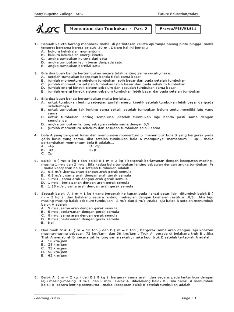 Proset 2 Fisika | PDF