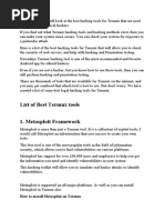 Termux Cheat Sheet: PKG Up or Apt Update && Apt Upgrade | PDF ...