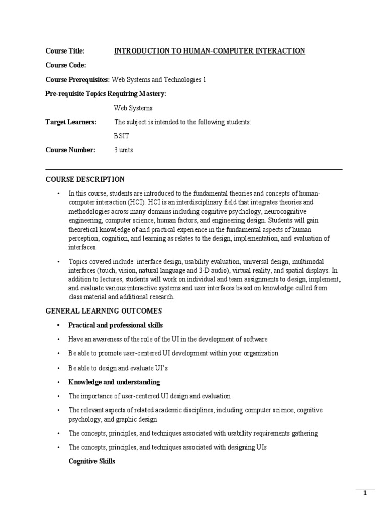 Botin - HCI Module 020522 | PDF | Human–Computer Interaction | Usability