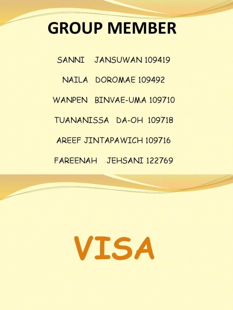 Visa | PDF | Travel Visa | Consul (Representative)