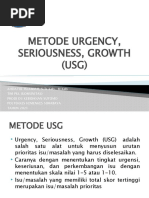 Analisis Masalah Metode USG | PDF
