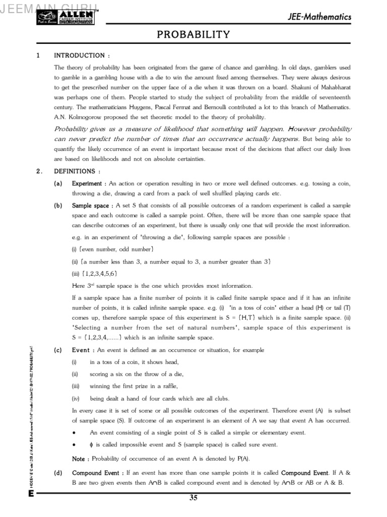 02-Probability Study Pirates | PDF