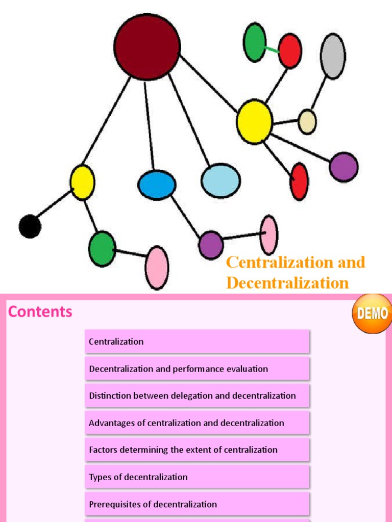 Centralization and Decentraliztion Demo | PDF | Decision Making | Decentralization