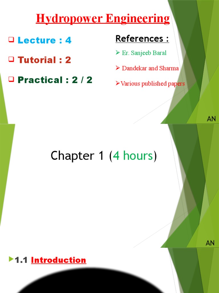 Hydropower Engineering: Tutorial: 2 | PDF | Hydroelectricity | Dam