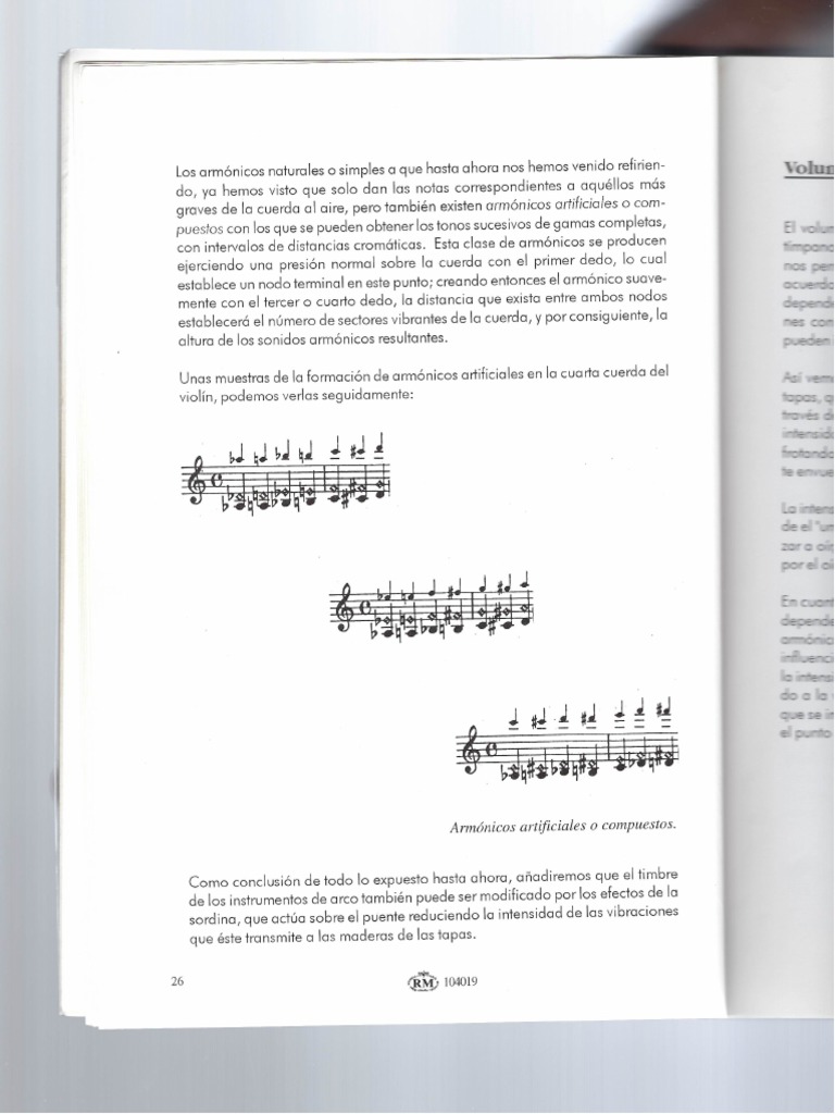 Estructura y Sonoridad de Los Instrumentos de Arco 02 | PDF