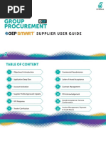 SMART by GEP® Supplier User Guide - 0 | PDF | Procurement | Auction