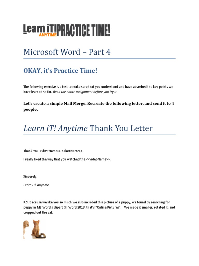 Word 4 | PDF | Career & Growth