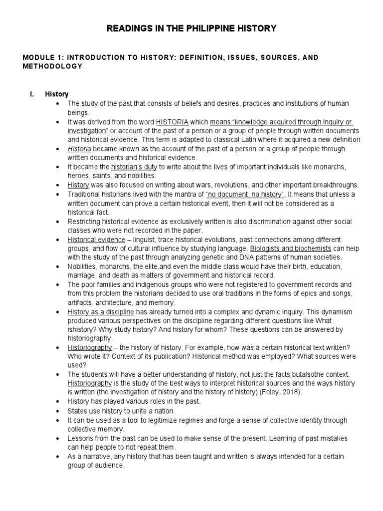 UNIT 1. Module 1 & 2 | PDF | Primary Sources | Corazon Aquino