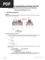 Machine Foundation Design Principles | PDF | Masonry | Concrete