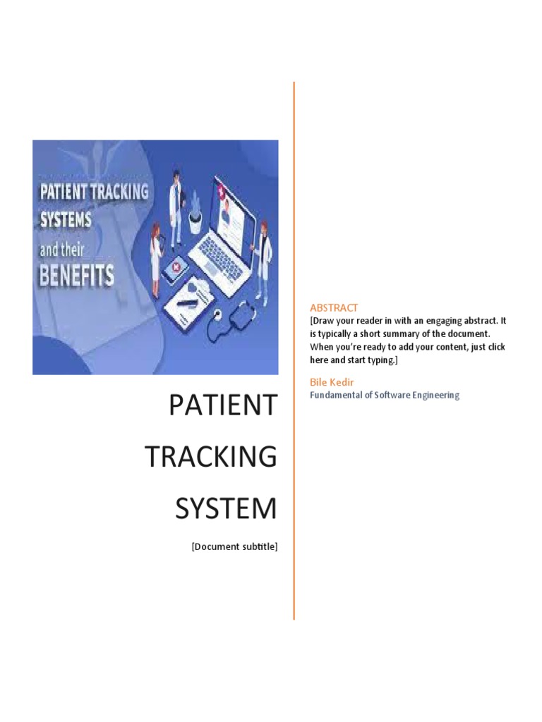 Patient Tracking System | PDF