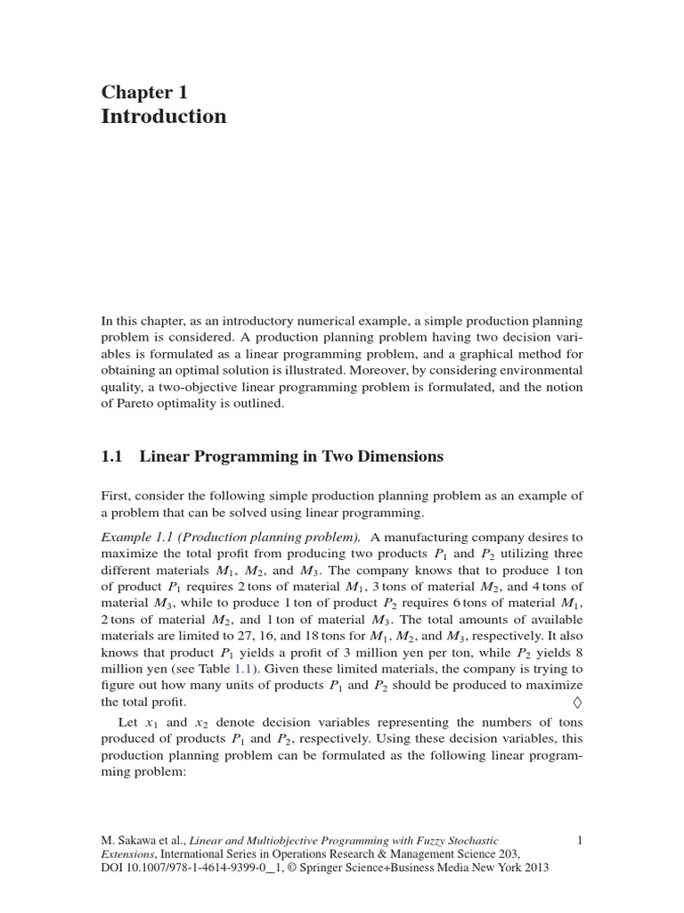 Linear And Multiobjective Programming With Fuzzy Stochastic Extensions