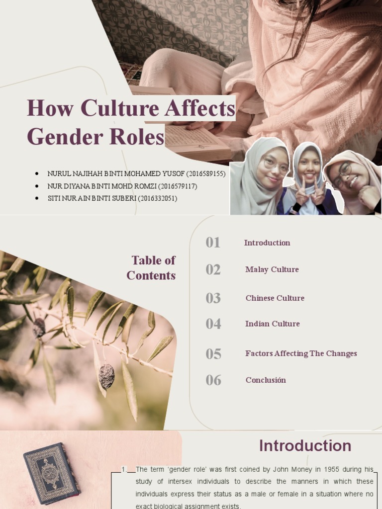 How Culture Affects Gender Roles | Download Free PDF | Family | Gender Role