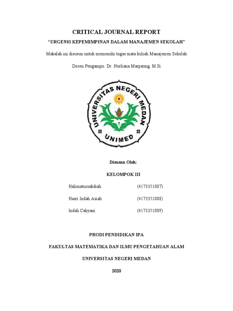 CJR Manajemen Sekolah - Kelompok 5 | PDF